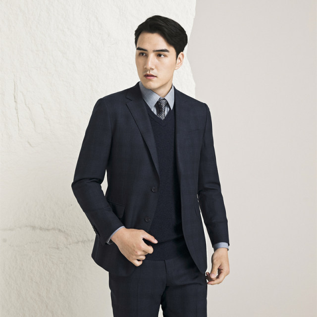 Yager Men's Suit Autumn New Official Business Casual Suit Jacket S3802