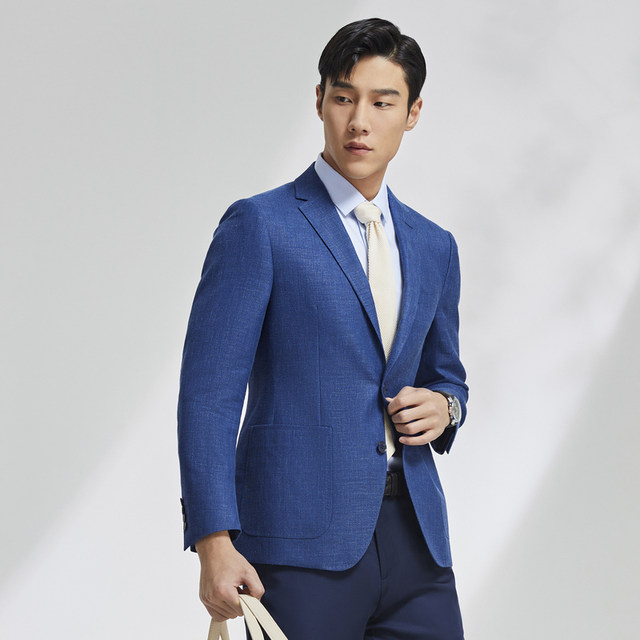 Youngor men's suit spring new official business casual wool linen ...