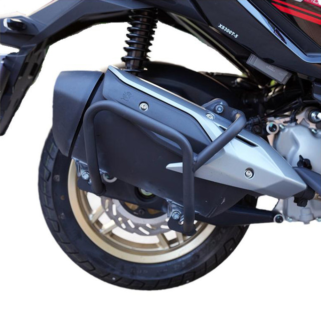 Suitable for Sanyang Husky ADV300 exhaust pipe guard modified muffler ...