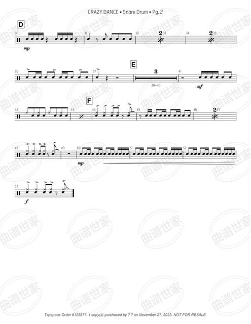 Original Percussion Ensemble Crazy_Dance Junior Percussion Primary ...