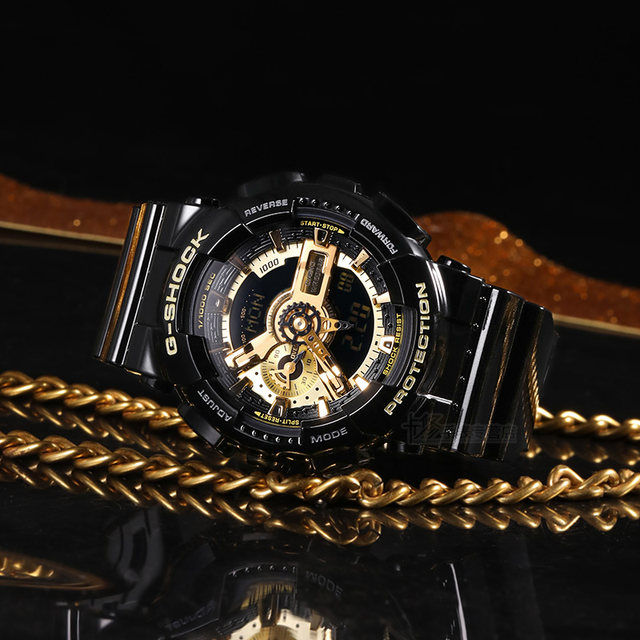 Casio Black Samurai GA-110GB Goku Waterproof Men's Watch Casio Black ...