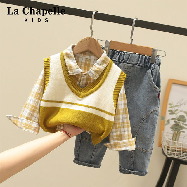 La Chapelle children's clothing boys' suit spring and autumn style 2025 ...