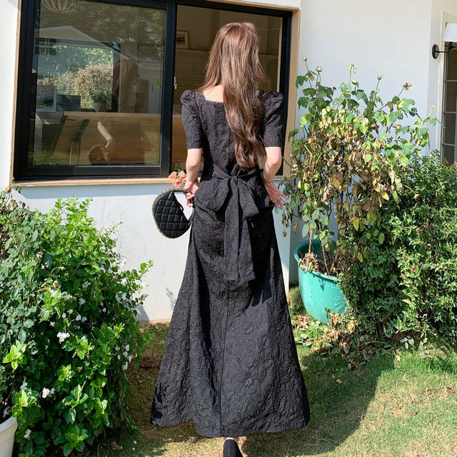 130cm tall original design summer new embossed jacquard waist-hugging ...