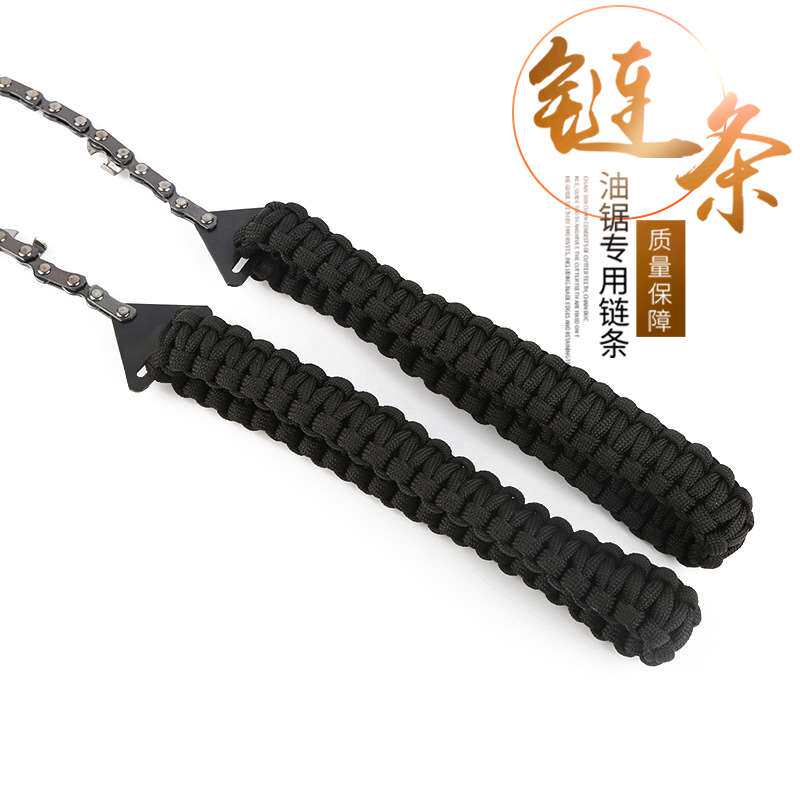 Hand-pulled Wire Saw Line - Army green - 24 inch 34 sections 11 knives ...