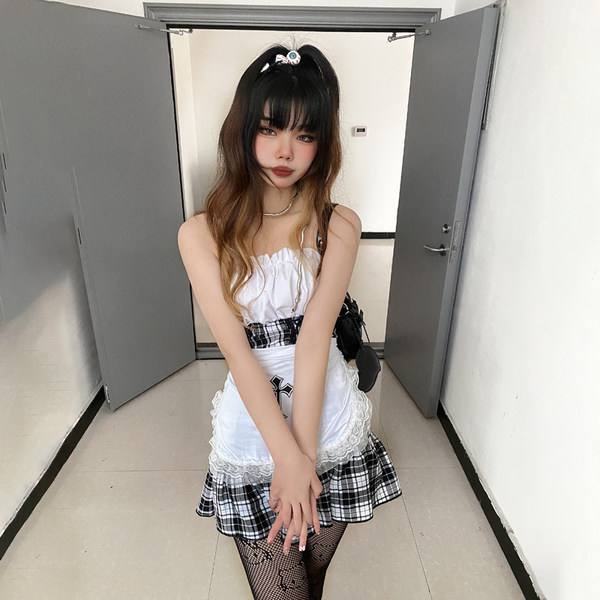 Cos two-dimensional maid cute outfit jk new | EBUY7 Maid Outfit