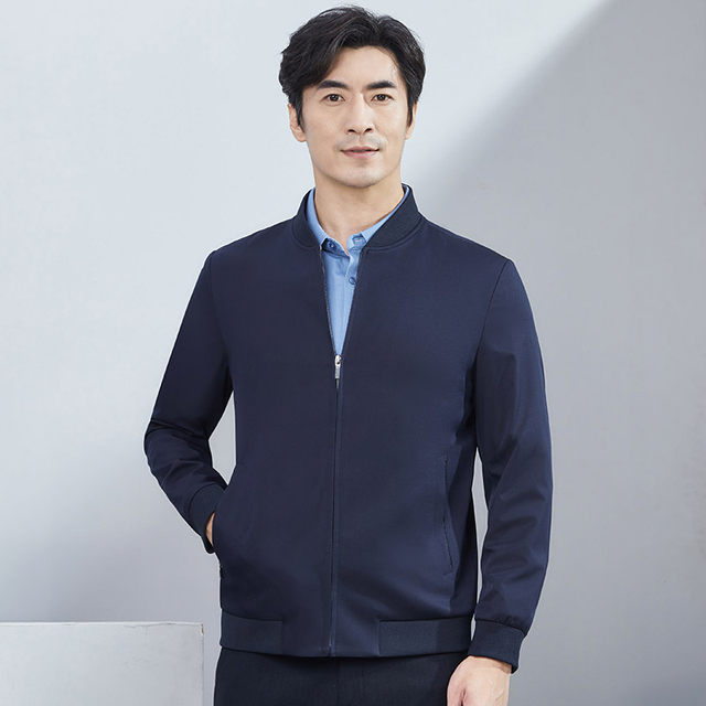Hongdu Spring and Autumn New Standing Collar Jacket Men's Baseball ...
