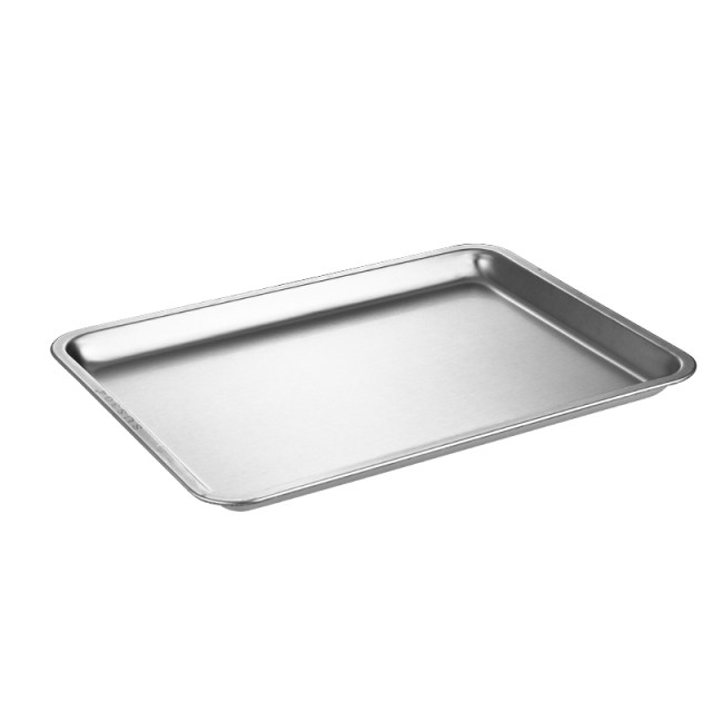304 stainless steel rectangular tray pure flat bottom plate commercial ...