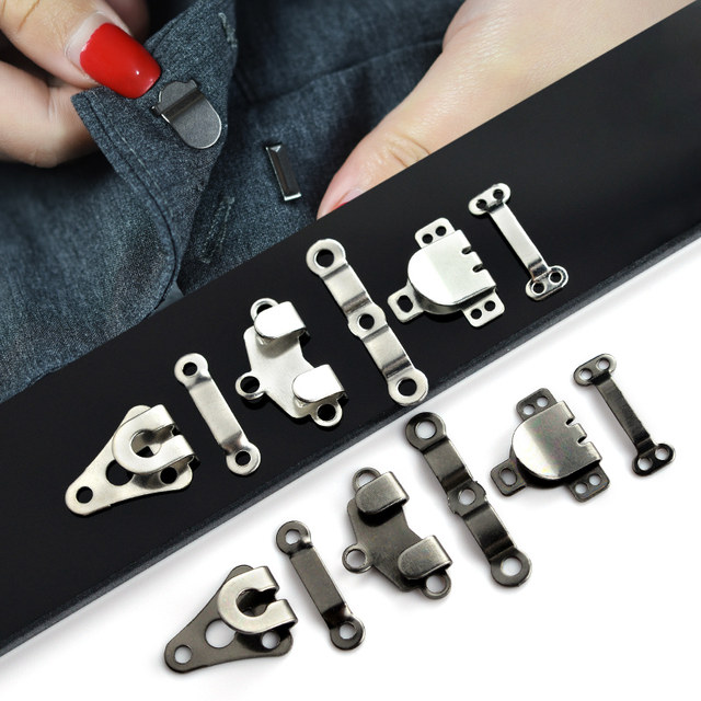 Women's suit trousers hidden buckle trouser hook trouser buckle ...