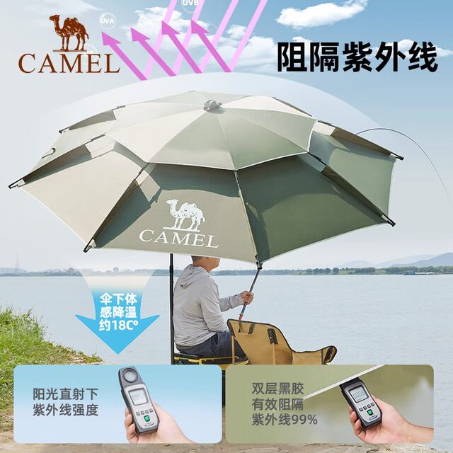 Camel new fishing umbrella mostly, rainproof big fishing umbrella ...