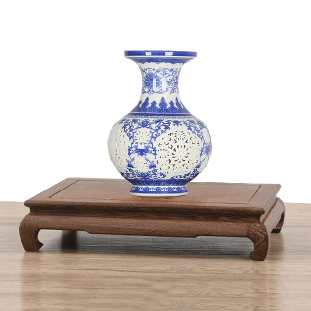 Solid wood base, rectangular ornaments, wood carving brackets, Buddha ...