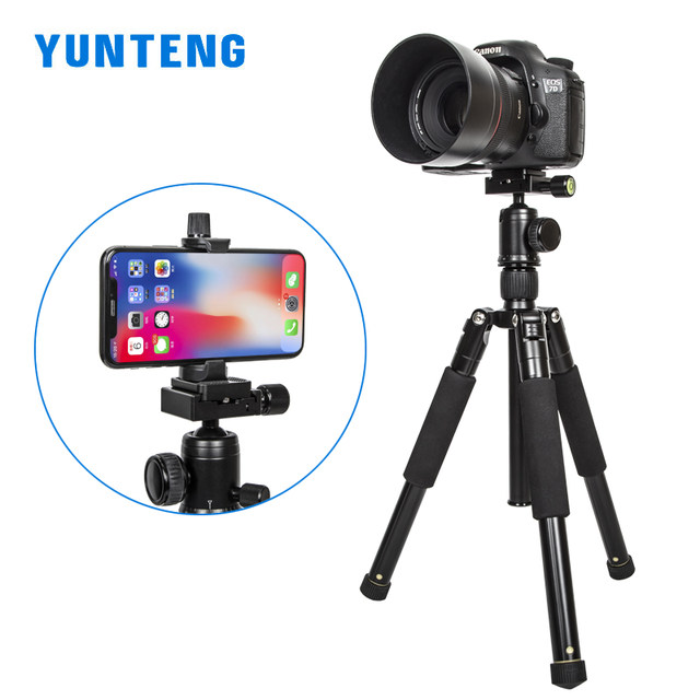 Yunteng 190 Professional SLR three tripod portable travel photography ...