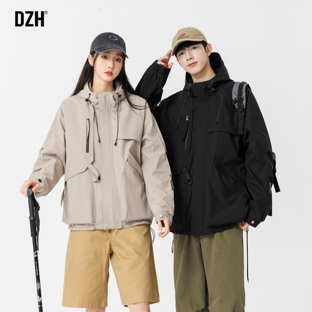 Couple jacket winter plus velvet thickened jacket men's autumn and ...
