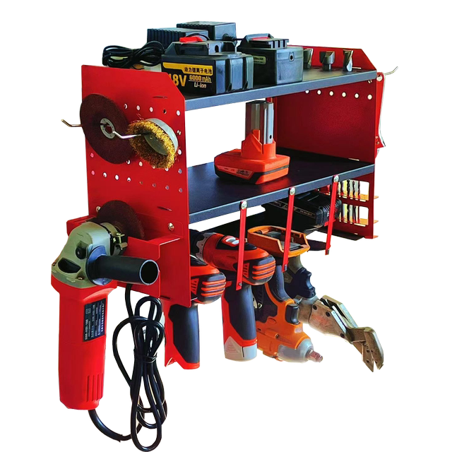 Power tool multifunctional storage rack wall-mounted lithium electric ...