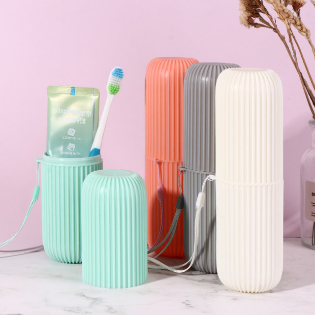 Toothbrush cup portable travel bring your own hotel toothpaste box ...