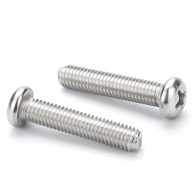 304 stainless steel round head screws, pan head cross screws, round ...