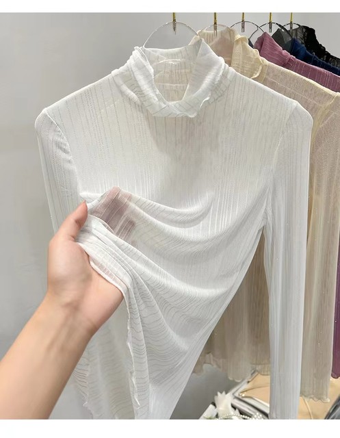 Autumn lace inner wear large size high-end inner wear small shirt ...