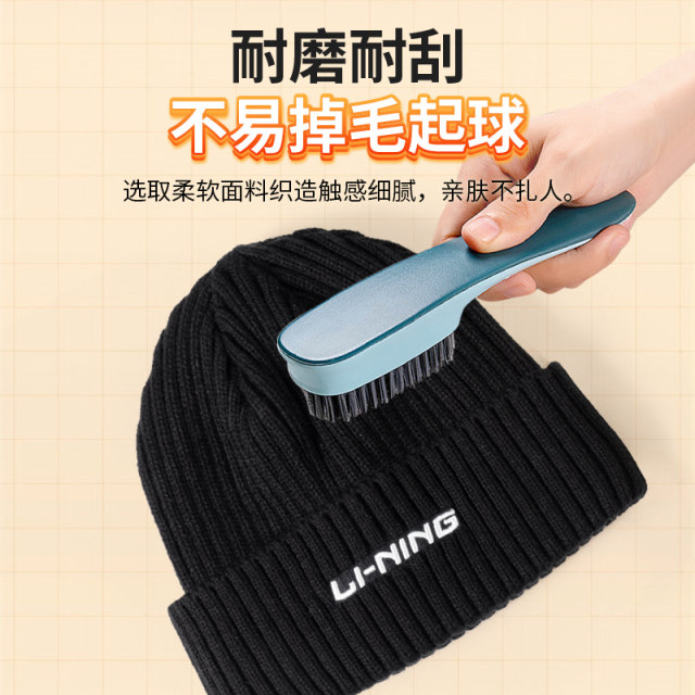 Li Ning hat winter cold-proof warm knitted hat plus velvet sports ...