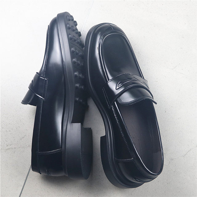 Small square toe! Simple and comfortable! 3.5cm lightweight outsole ...