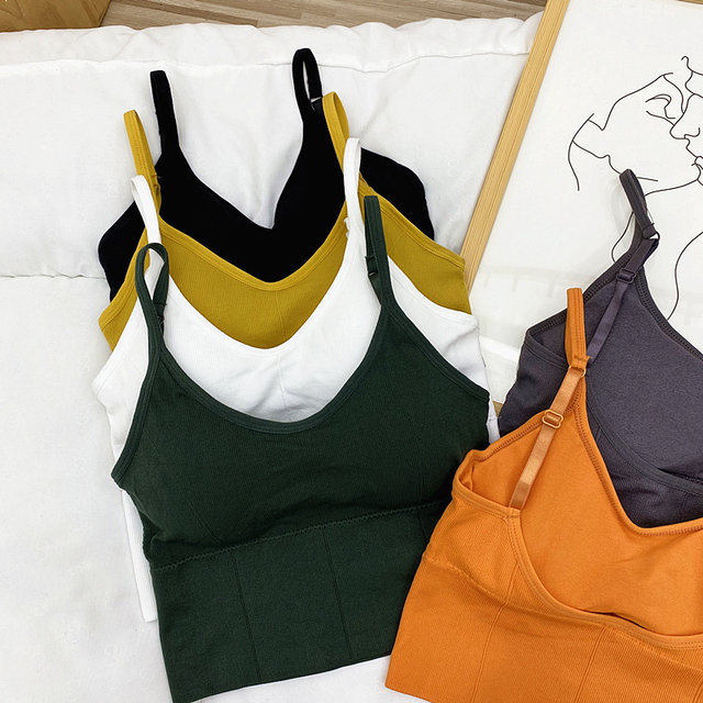 Beautiful back camisole women's outer wear 2021 spring new adjustable ...