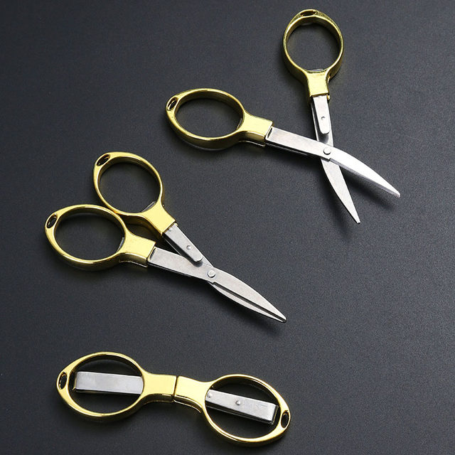 Stainless steel scissors for fishing, foldable multi-functional fishing ...