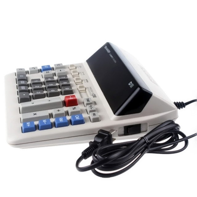 SHARP Sharp official authorized store CS-2122H bank business financial office calculator ...