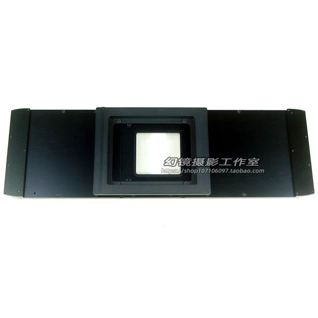 Standard 4x5 large format camera universal digital back sliding ...