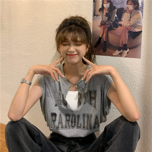 Dancing y2k top performance fake two pieces jazz dance girl group jazz ...