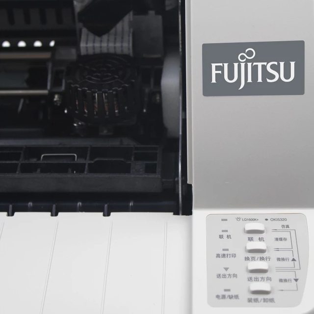 Brand new Fujitsu DPK700 flat push receipt VAT tax stamp continuous ...