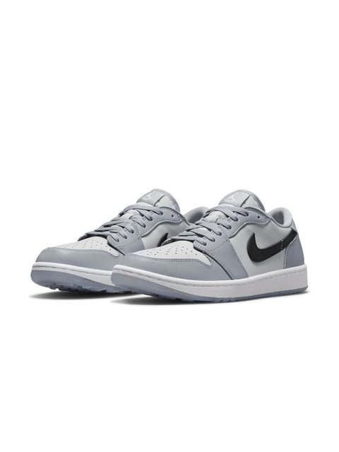 Air Jordan 1 AJ1 Wolf Grey Men's Retro Low Top Sneakers DD9315-002