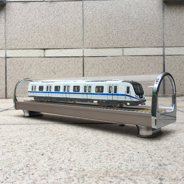1:68 subway vehicle model Lanzhou Metro Line 1 engineering vehicle ...