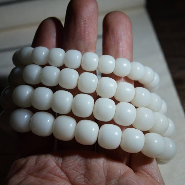 Original natural Bodhi root single-circle Buddhist bead bracelet old ...