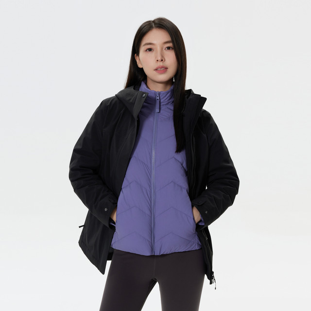 KOLON SPORT Kolon Down Three-in-One Liner Windproof Jacket Water ...