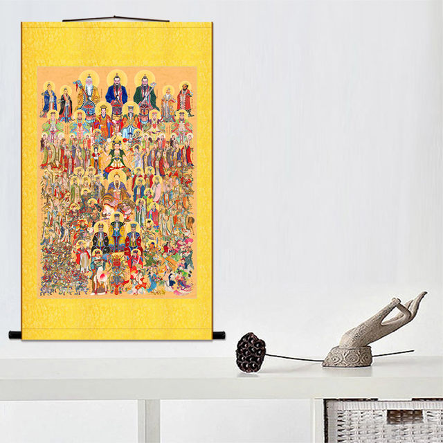 Pictures of all gods, Three Qing Dynasties, Jade Emperor, Emperor ...