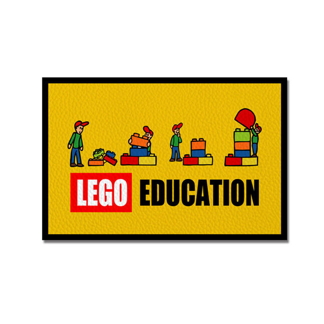 LEGO building blocks toys LEGO education customizable leather floor ...