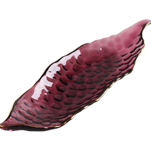 Creative INS Irregular Pea Phnom Penh Glass Plate Nordic Frozen Fruit ...