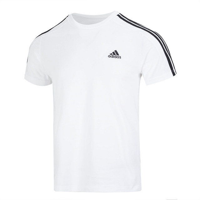 Adidas round neck short-sleeved men's clothing 2025 summer new T-shirt ...