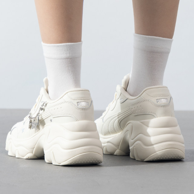 ~ PUMA Puma casual shoes women's shoes 2024 Winter new models of shock ...
