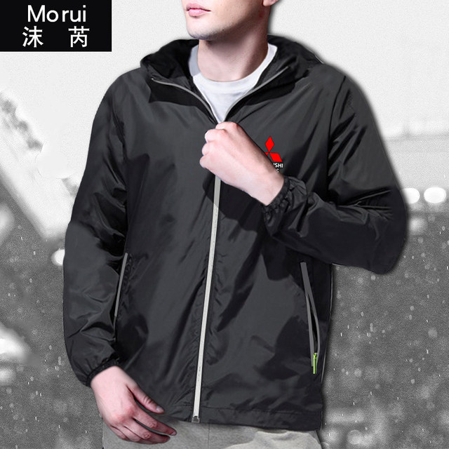 JDM Mitsubishi EVO9 Lancer CT9A racing modified car fan hooded jacket ...