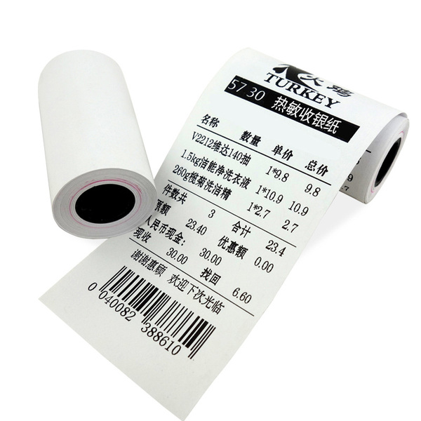 Turkey thermal paper cash register 57x30 supermarket small roll ...