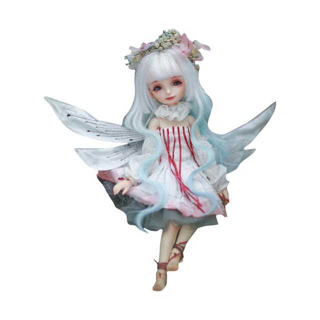 DZ Little Snow Forest Elves BJD Doll dollzone6 points Girl Baby Set SD SD