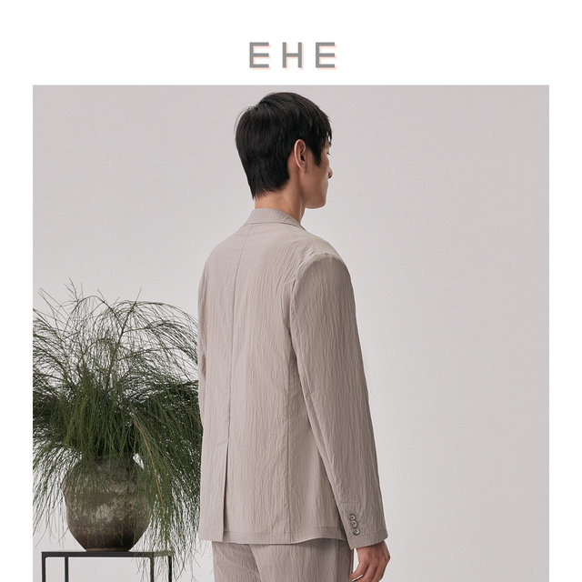EHE men's clothing, new summer style, Japanese imported bubble yarn ...