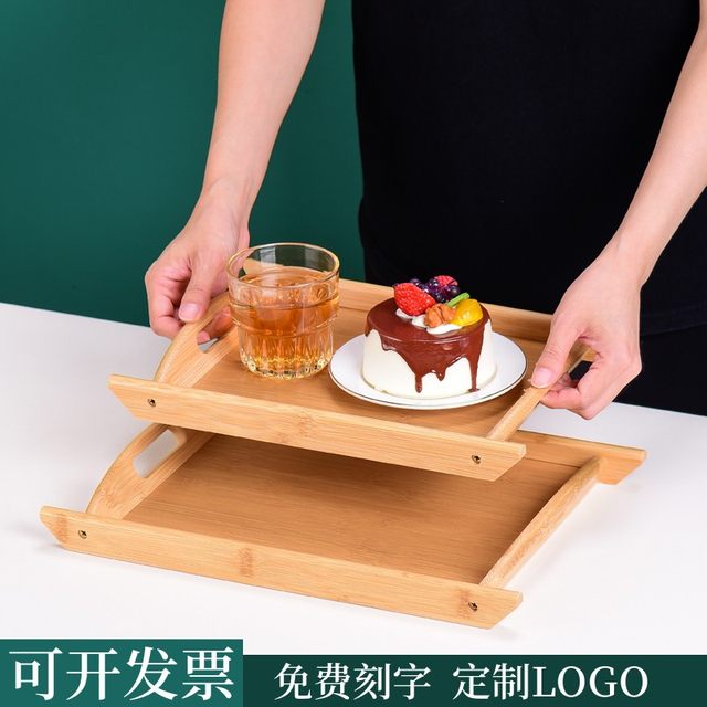 Bamboo and wood ear tray barbecue skewers tray hot pot barbecue tray ...