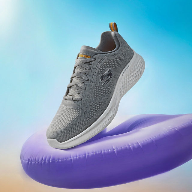 Skechers 2025 new summer men's shoes comfortable thick-soled sports ...