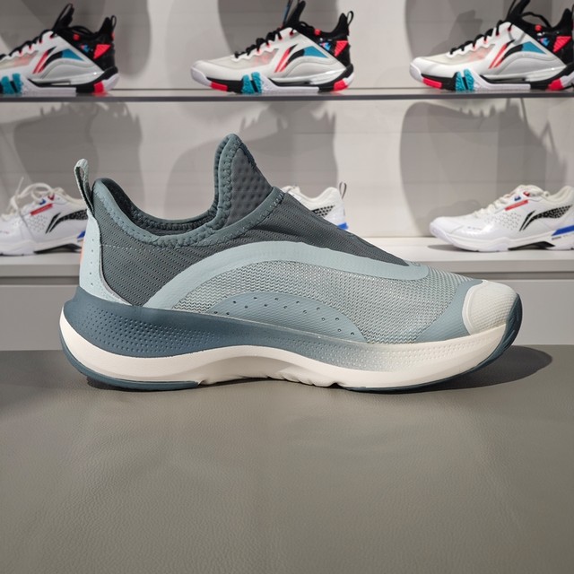 Li Ning Soft GO casual shoes 2024 Autumn new products men's reflector ...