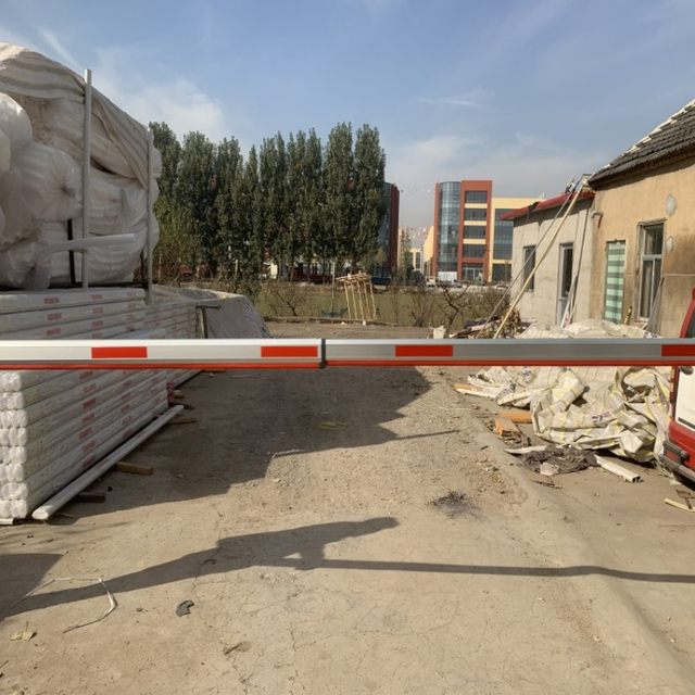 Telescopic gate pole, straight pole, car blocking pole, residential ...