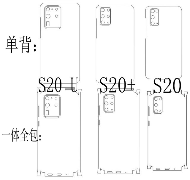 Suitable for Samsung NOTE20 Ultra Frosted Flashpoint Sticker Back Film ...