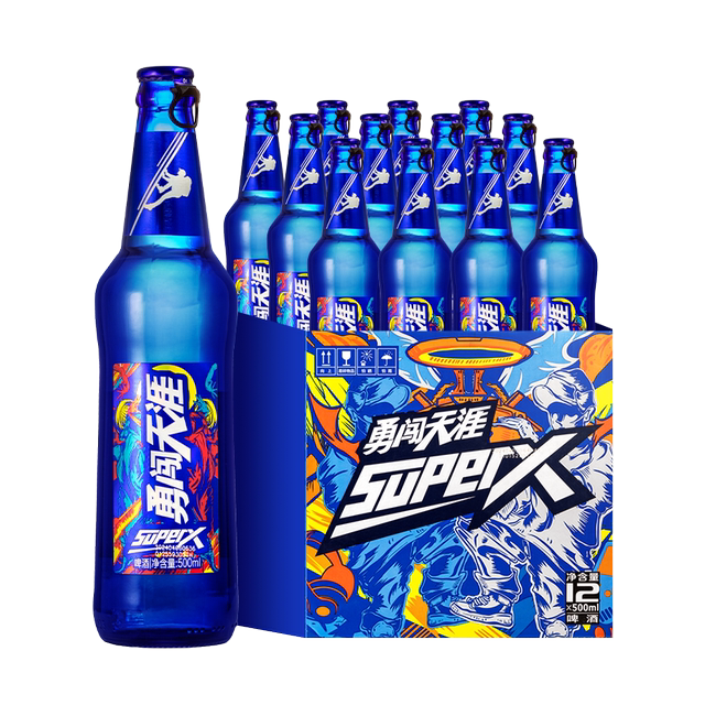 Snowflake Beer bravely break into the world SuperX500ml*12 bottles of ...