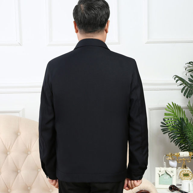 Men's extra large jackets for middle-aged and elderly people plus fat ...