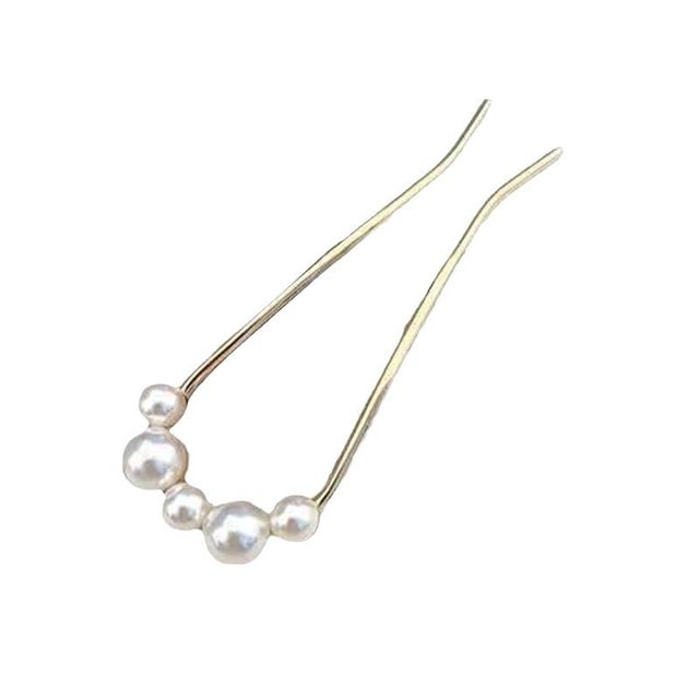 U-shaped hairpin, simple temperament, versatile hairpin, ball head ...