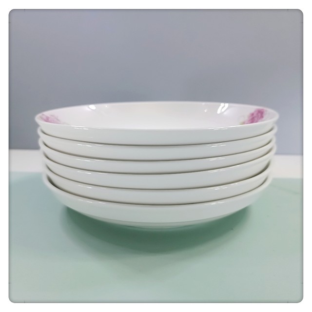 Household vegetable dish set set Deep disk dish square combination ...